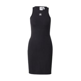 adidas originals Kleid 'Essentials' Damen Gr&ouml;&szlig;e 38/40 schwarz / wei&szlig; Winterkleid