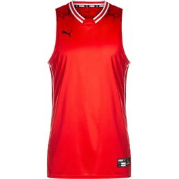 Puma Trikot 'Hoops Team Game' Herren Gr&ouml;&szlig;e M rot / schwarz / wei&szlig;