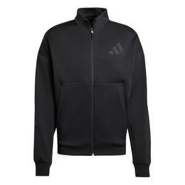 adidas Sportswear Athletic Zip-Up Hoodie 'Z.N.E.' male Black size M