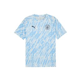 Puma Trikot 'Manchester City Warm Up' Herren Gr&ouml;&szlig;e XS hellblau / schwarz / wei&szlig;