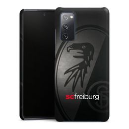 DeinDesign Galaxy S20 FE 5G Handy Premium Case Smartphone Handyh&uuml;lle Schutzh&uuml;lle matt Sc Freiburg Official Licensed Product Metallic Look Premium Case