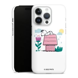 DeinDesign iPhone 14 Pro Handy Premium Case Smartphone Handyh&uuml;lle Schutzh&uuml;lle matt Snoopy Dog Official Licensed Product Premium Case