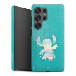 DeinDesign Galaxy S25 Ultra Handy Premium Case Smartphone Handyh&uuml;lle Schutzh&uuml;lle gl&auml;nzend Lilo & Stitch Official Licensed Product Disney Premium Case