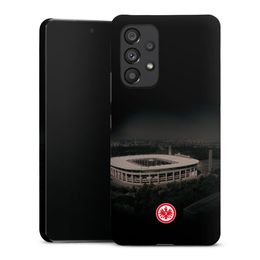 DeinDesign Galaxy A53 5G Handy Premium Case Smartphone Handyh&uuml;lle Schutzh&uuml;lle matt Eintracht Frankfurt Official Licensed Product Stadium Premium Case