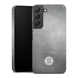 DeinDesign Galaxy S22 Handy Premium Case Smartphone Handyh&uuml;lle Schutzh&uuml;lle matt Concrete Fcb Fc Bayern M&uuml;nchen Premium Case