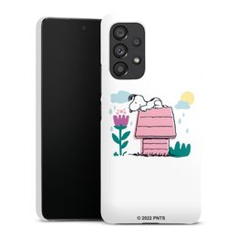 DeinDesign Galaxy A53 5G Handy Premium Case Smartphone Handyh&uuml;lle Schutzh&uuml;lle matt Official Licensed Product Snoopy Dog Premium Case