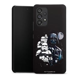 DeinDesign Galaxy A53 5G Handy Premium Case Smartphone Handyh&uuml;lle Schutzh&uuml;lle matt Movie Star Wars Weltall Premium Case