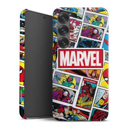 DeinDesign Galaxy S25 Handy Premium Case Smartphone Handyh&uuml;lle Schutzh&uuml;lle gl&auml;nzend Muster Comic Marvel Premium Case