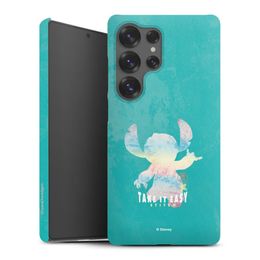 DeinDesign Galaxy S25 Ultra Handy Premium Case Smartphone Handyh&uuml;lle Schutzh&uuml;lle matt Lilo & Stitch Official Licensed Product Disney Premium Case