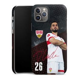 DeinDesign iPhone 12 Pro Handy Premium Case Smartphone Handyh&uuml;lle Schutzh&uuml;lle matt Vfb Stuttgart Deniz Undav Official Licensed Product Premium Case