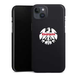 DeinDesign iPhone 14 Plus Handy Premium Case Smartphone Handyh&uuml;lle Schutzh&uuml;lle gl&auml;nzend Eagle Retro Logo Premium Case