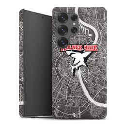 DeinDesign Galaxy S25 Ultra Handy Premium Case Smartphone Handyh&uuml;lle Schutzh&uuml;lle gl&auml;nzend K&ouml;lner Haie Ice Hockey Official Licensed Product Premium Case