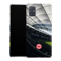DeinDesign Galaxy A51 Handy Premium Case Smartphone Handyh&uuml;lle Schutzh&uuml;lle gl&auml;nzend Eintracht Frankfurt Stadium Official Licensed Product Premium Case