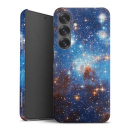 DeinDesign Galaxy S25 Handy Premium Case Smartphone Handyh&uuml;lle Schutzh&uuml;lle matt Weltall Star Galaxy Premium Case