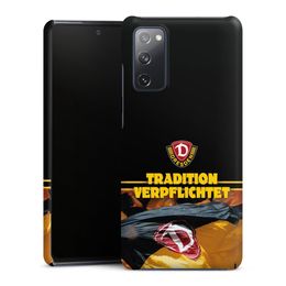 DeinDesign Galaxy S20 FE Handy Premium Case Smartphone Handyh&uuml;lle Schutzh&uuml;lle matt Sg Dynamo Dresden Merchandise Sgd Premium Case