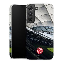 DeinDesign Galaxy S22 Handy Premium Case Smartphone Handyh&uuml;lle Schutzh&uuml;lle gl&auml;nzend Eintracht Frankfurt Stadium Official Licensed Product Premium Case