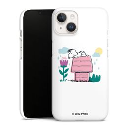 DeinDesign iPhone 14 Handy Premium Case Smartphone Handyh&uuml;lle Schutzh&uuml;lle matt Snoopy Dog Official Licensed Product Premium Case