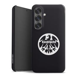 DeinDesign Galaxy S25 Handy Premium Case Smartphone Handyh&uuml;lle Schutzh&uuml;lle gl&auml;nzend Logo Eintracht Frankfurt Eagle Premium Case