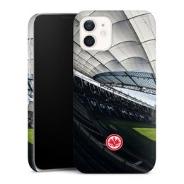 DeinDesign iPhone 12 Handy Premium Case Smartphone Handyh&uuml;lle Schutzh&uuml;lle matt Stadium Official Licensed Product Eintracht Frankfurt Premium Case