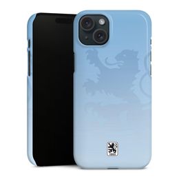 DeinDesign iPhone 15 Plus Handy Premium Case Smartphone Handyh&uuml;lle Schutzh&uuml;lle gl&auml;nzend Official Licensed Product Logo Tsv 1860 M&uuml;nchen Premium Case