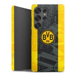 DeinDesign Galaxy S25 Ultra Handy Premium Case Smartphone Handyh&uuml;lle Schutzh&uuml;lle matt Bvb Borussia Dortmund Stadium Premium Case