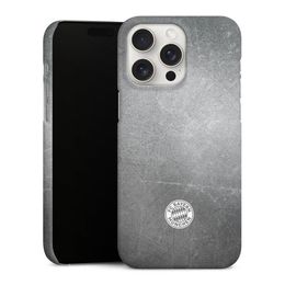 DeinDesign iPhone 15 Pro Max Handy Premium Case Smartphone Handyh&uuml;lle Schutzh&uuml;lle matt Concrete Fcb Fc Bayern M&uuml;nchen Premium Case