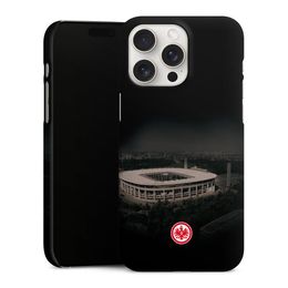 DeinDesign iPhone 15 Pro Max Handy Premium Case Smartphone Handyh&uuml;lle Schutzh&uuml;lle matt Stadium Official Licensed Product Eintracht Frankfurt Premium Case