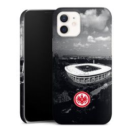 DeinDesign iPhone 12 Handy Premium Case Smartphone Handyh&uuml;lle Schutzh&uuml;lle matt Eintracht Frankfurt Sge Stadium Premium Case