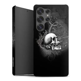 DeinDesign Galaxy S25 Ultra Handy Premium Case Smartphone Handyh&uuml;lle Schutzh&uuml;lle matt Gothic Skull Skulls Premium Case