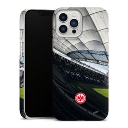 DeinDesign iPhone 13 Pro Max Handy Premium Case Smartphone Handyh&uuml;lle Schutzh&uuml;lle matt Eintracht Frankfurt Stadium Official Licensed Product Premium Case