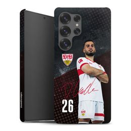 DeinDesign Galaxy S25 Ultra Handy Premium Case Smartphone Handyh&uuml;lle Schutzh&uuml;lle matt Official Licensed Product Deniz Undav Vfb Stuttgart Premium Case