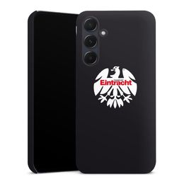 DeinDesign Galaxy A55 5G Handy Premium Case Smartphone Handyh&uuml;lle Schutzh&uuml;lle matt Eagle Retro Logo Premium Case
