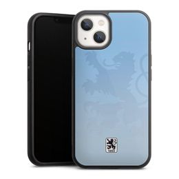 DeinDesign iPhone 13 Handy Gallery Case Handyh&uuml;lle 9H Geh&auml;rtetes Glas R&uuml;ckseite H&uuml;lle Official Licensed Product Logo Tsv 1860 M&uuml;nchen Gallery Case
