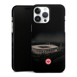 DeinDesign iPhone 14 Pro Max Handy Premium Case Smartphone Handyh&uuml;lle Schutzh&uuml;lle matt Stadium Official Licensed Product Eintracht Frankfurt Premium Case