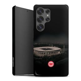 DeinDesign Galaxy S25 Ultra Handy Premium Case Smartphone Handyh&uuml;lle Schutzh&uuml;lle gl&auml;nzend Stadium Official Licensed Product Eintracht Frankfurt Premium Case