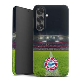 DeinDesign Galaxy S25 Handy Premium Case Smartphone Handyh&uuml;lle Schutzh&uuml;lle matt Stadium Fc Bayern M&uuml;nchen Fcb Premium Case