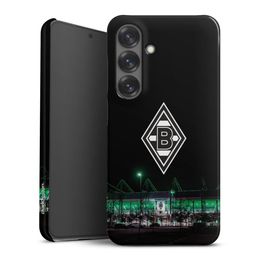 DeinDesign Galaxy S25 Handy Premium Case Smartphone Handyh&uuml;lle Schutzh&uuml;lle gl&auml;nzend Borussia M&ouml;nchengladbach Official Licensed Product Stadium Premium Case