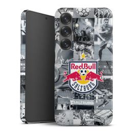 DeinDesign Galaxy S25 Handy Premium Case Smartphone Handyh&uuml;lle Schutzh&uuml;lle gl&auml;nzend Salzburg Red Bull Fc Red Bull Salzburg Premium Case