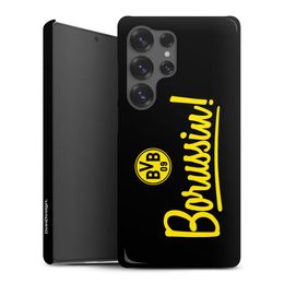 DeinDesign Galaxy S25 Ultra Handy Premium Case Smartphone Handyh&uuml;lle Schutzh&uuml;lle gl&auml;nzend Borussia Dortmund Bvb Soccer Premium Case