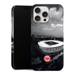 DeinDesign iPhone 15 Pro Max Handy Premium Case Smartphone Handyh&uuml;lle Schutzh&uuml;lle gl&auml;nzend Eintracht Frankfurt Sge Stadium Premium Case