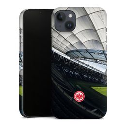 DeinDesign iPhone 14 Plus Handy Premium Case Smartphone Handyh&uuml;lle Schutzh&uuml;lle gl&auml;nzend Eintracht Frankfurt Stadium Official Licensed Product Premium Case