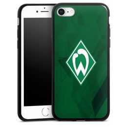 DeinDesign iPhone SE (2022) Handy Slim Case extra d&uuml;nn Silikon Handyh&uuml;lle schwarz H&uuml;lle Sv Werder Bremen Coat Of Arms Official Licensed Product Silikon Slim Case