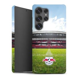 DeinDesign Galaxy S25 Ultra Handy Premium Case Smartphone Handyh&uuml;lle Schutzh&uuml;lle gl&auml;nzend Stadium Rb Leipzig Official Licensed Product Premium Case