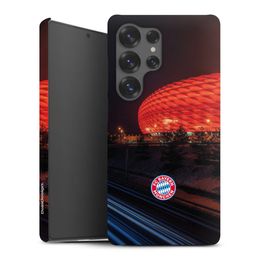 DeinDesign Galaxy S25 Ultra Handy Premium Case Smartphone Handyh&uuml;lle Schutzh&uuml;lle matt Fc Bayern M&uuml;nchen Stadium Fcb Premium Case