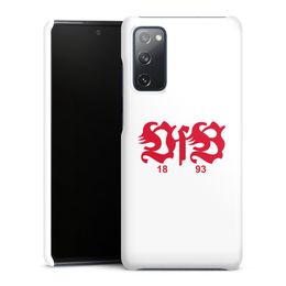 DeinDesign Galaxy S20 FE Handy Premium Case Smartphone Handyh&uuml;lle Schutzh&uuml;lle matt Vfb Stuttgart Lettering Official Licensed Product Premium Case