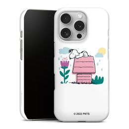 DeinDesign iPhone 16 Pro Handy Premium Case Smartphone Handyh&uuml;lle Schutzh&uuml;lle matt Snoopy Dog Official Licensed Product Premium Case