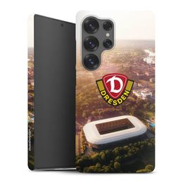 DeinDesign Galaxy S25 Ultra Handy Premium Case Smartphone Handyh&uuml;lle Schutzh&uuml;lle matt Sgd Sg Dynamo Dresden Stadium Premium Case
