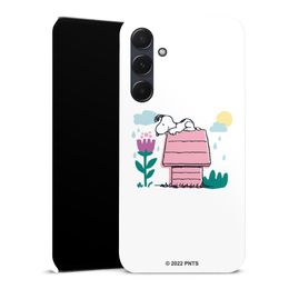 DeinDesign Galaxy A55 5G Handy Premium Case Smartphone Handyh&uuml;lle Schutzh&uuml;lle matt Snoopy Dog Official Licensed Product Premium Case