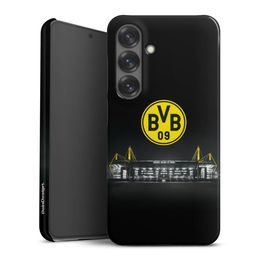 DeinDesign Galaxy S25 Handy Premium Case Smartphone Handyh&uuml;lle Schutzh&uuml;lle gl&auml;nzend Borussia Dortmund Stadium Bvb Premium Case
