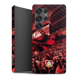 DeinDesign Galaxy S25 Ultra Handy Premium Case Smartphone Handyh&uuml;lle Schutzh&uuml;lle matt Merchandise Official Licensed Product Bayer 04 Leverkusen Premium Case